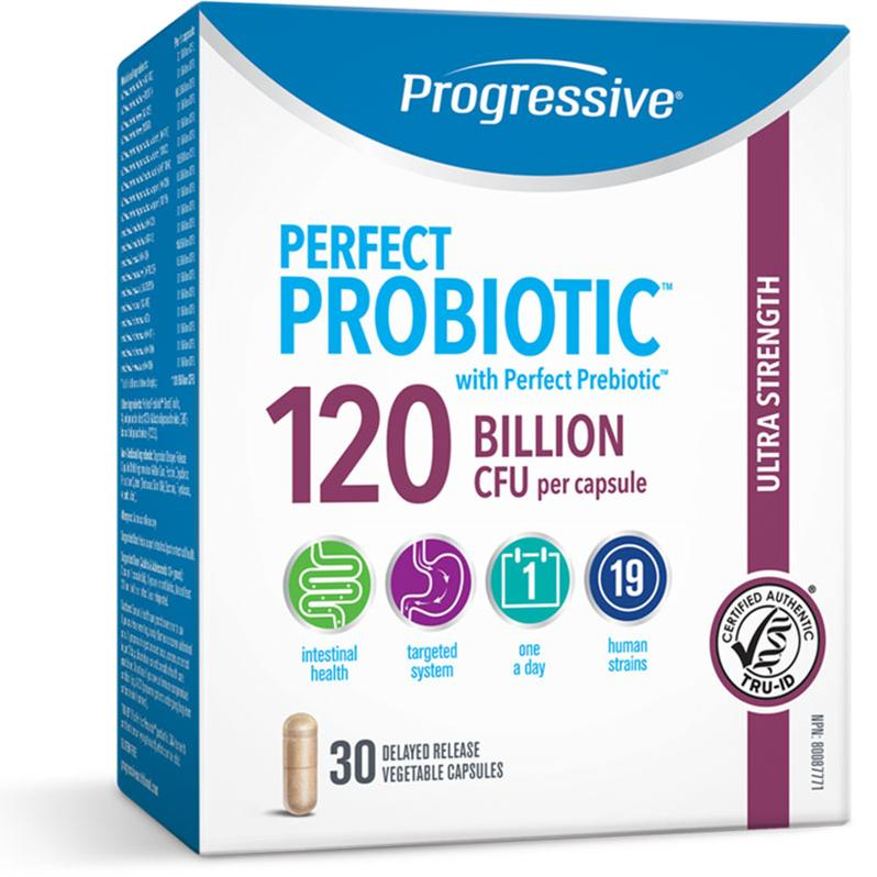 Progressive Perfect Probiotic 120 Billion 30 Caps — Popeyes Regina