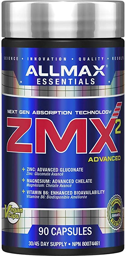 Allmax ZMX2 90 Caps (30) — Popeyes Regina